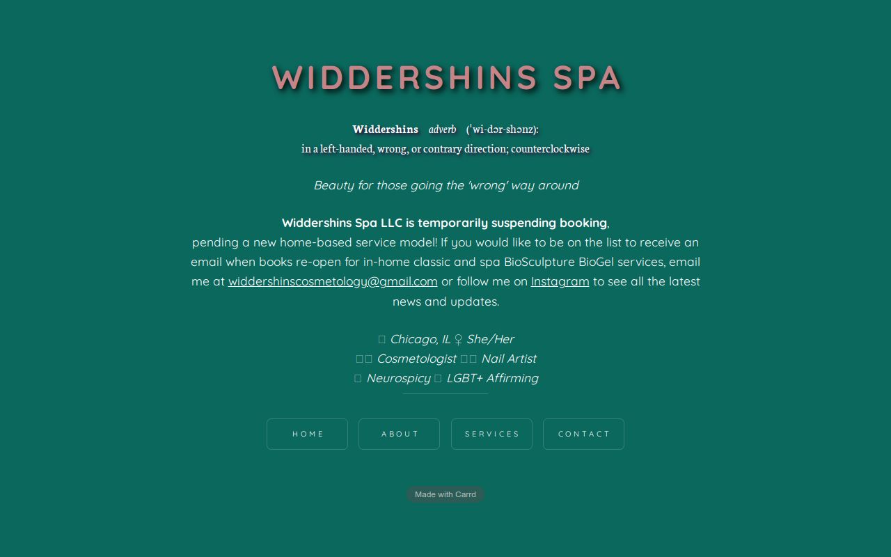 Widdershins Cosmetology